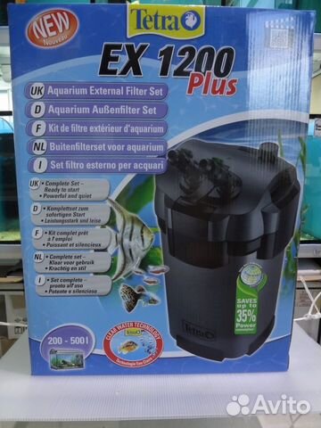 Внешний фильтр Tetra EX 1200 Plus новый гарантия