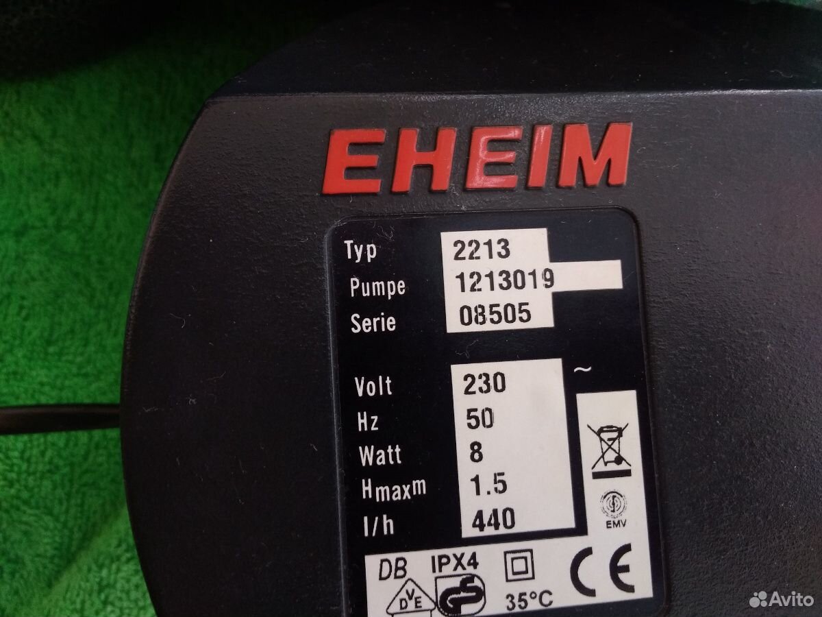 Фильтр для аквариума 80-250л. Eheim Classic 2113