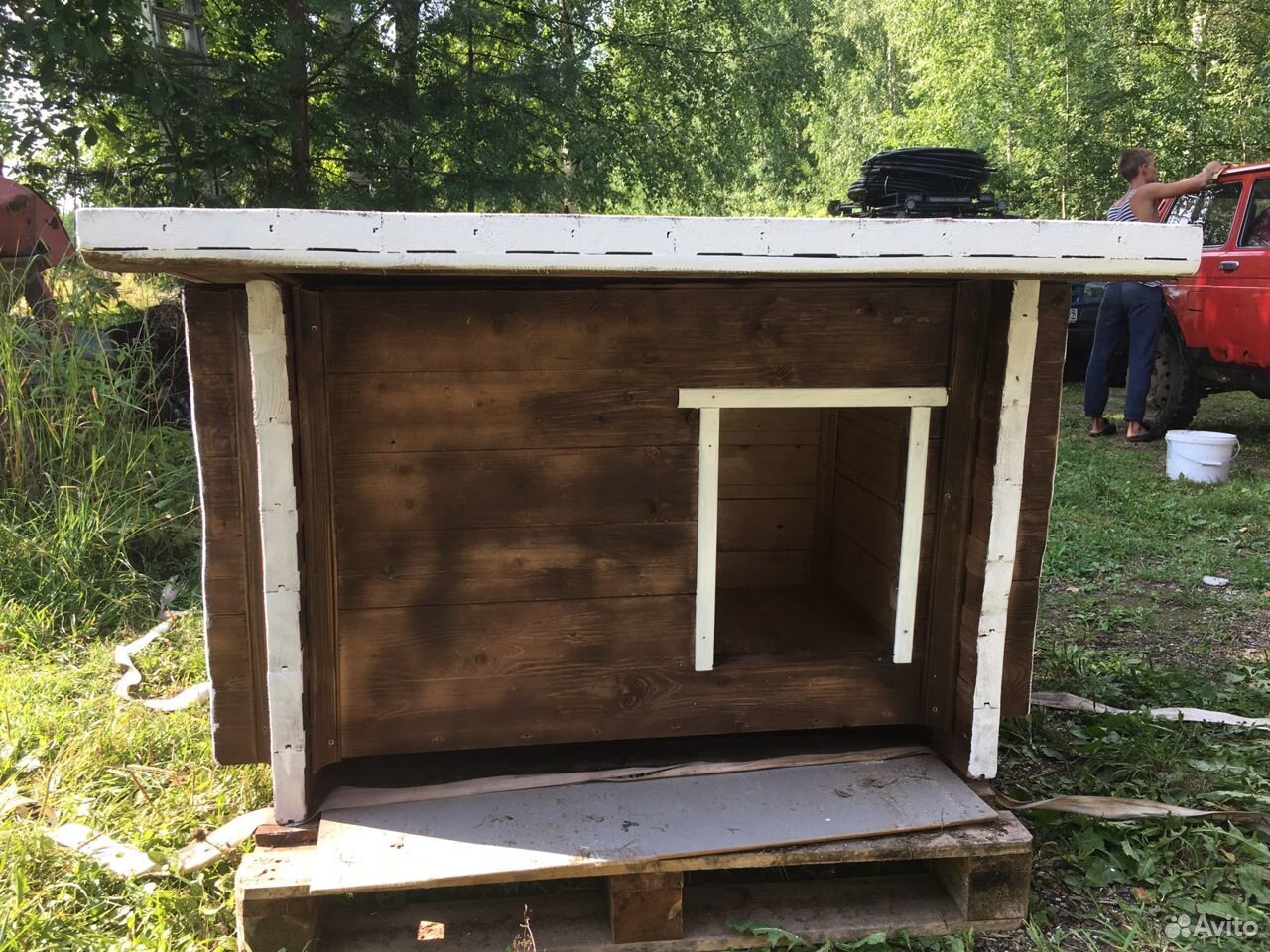 Будка для ретривера лабрадора