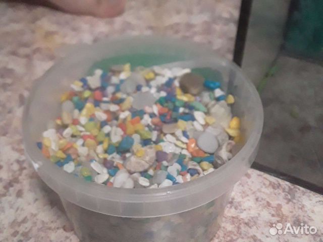 Аквариум с камнями