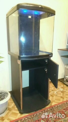 Аквариум с тумбой