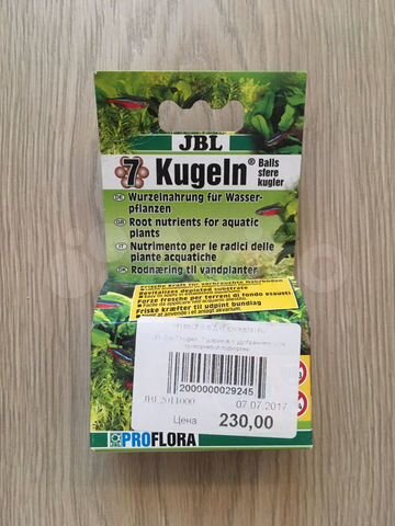 Удобрения для аквариума JBL и корм